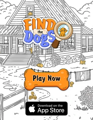 Find The Dogs – Hidden Object Detective Game